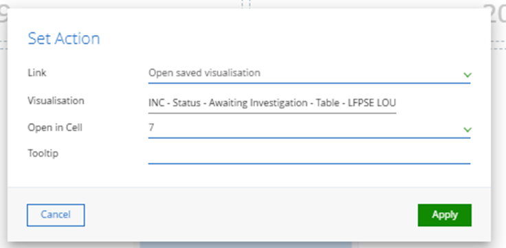 Using a Freeform Button to Open a Visualisation in a Cell – InPhase